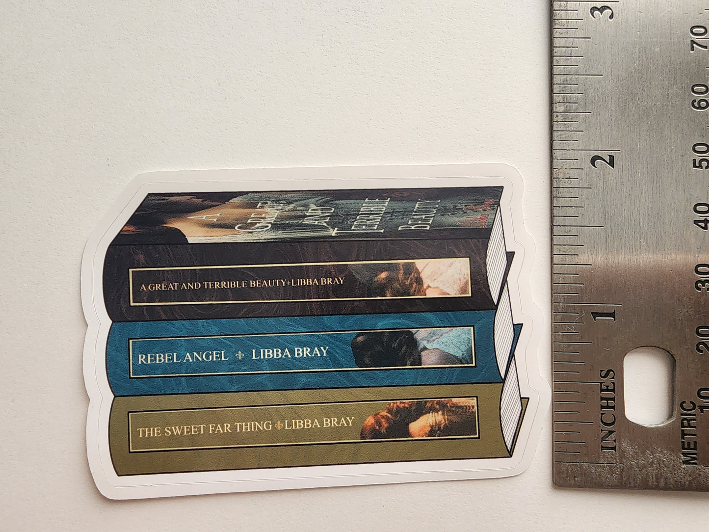 Bray's Book Stack Sticker – curiodepot